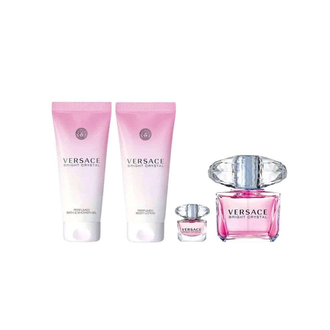 Bright Crystal by Versace - Women's 4Pcs Set Eau De Toilette ...
