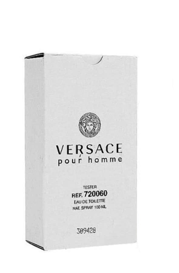 Pour Homme By Versace - For Men 3.4oz EDT Tester Spray - perfumesandrea